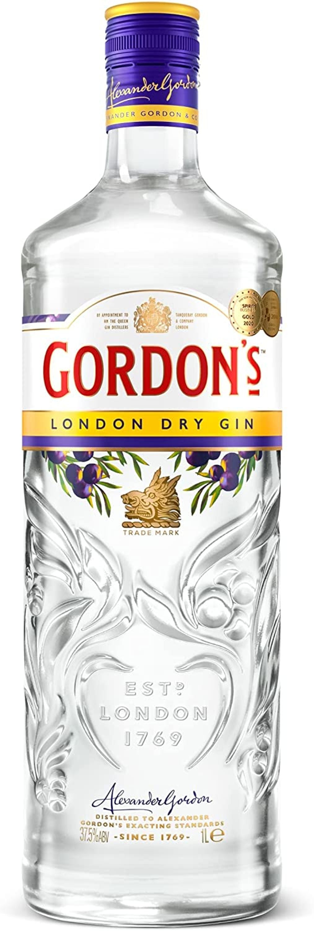 Gordon's London Dry Gin 0,7l, alc. 37,5 Vol.-%, Gin England – Kuhns Trinkgenuss