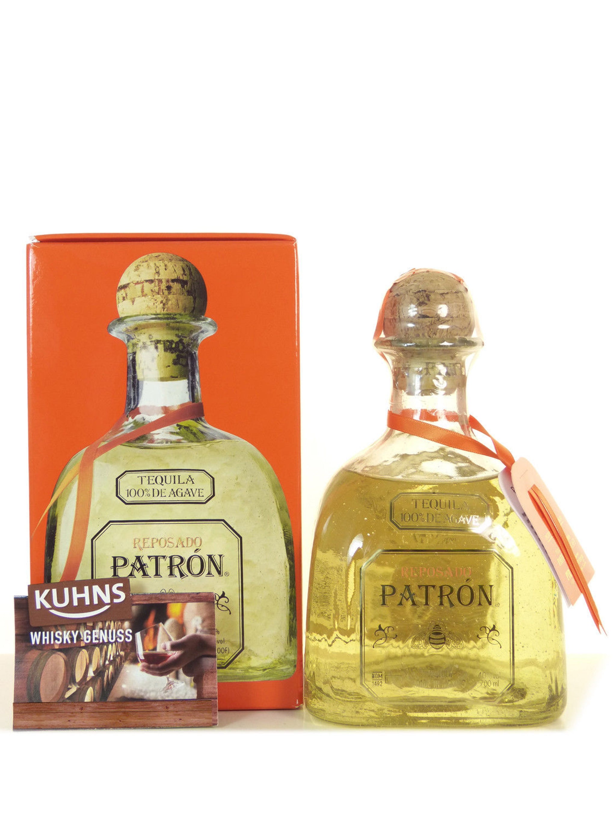 Patron Tequila Reposado 0,7l, alc. 40 Vol.-% – Kuhns Trinkgenuss