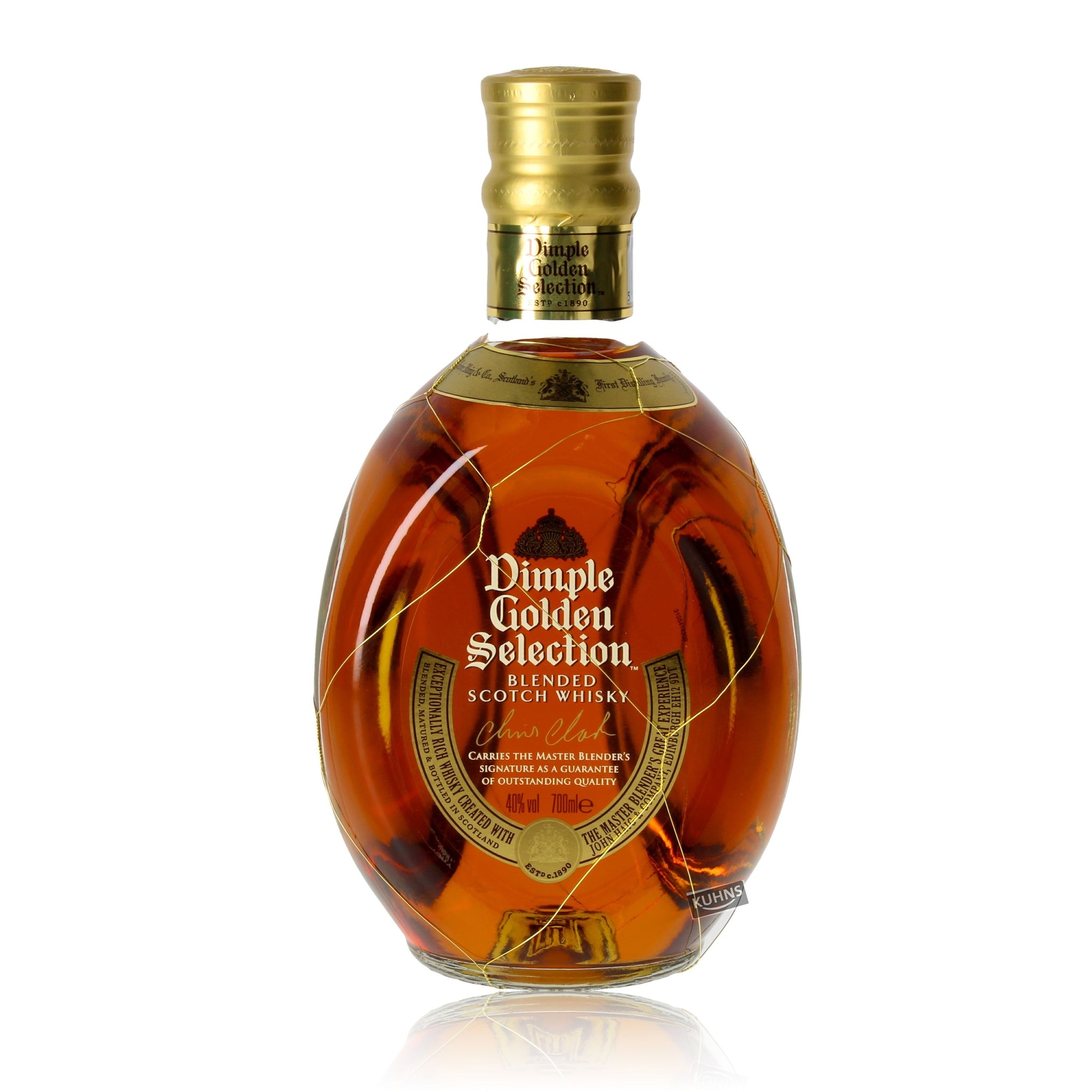 Dimple Golden Selection Blended Scotch Whiskey 0.7l alc. 40% by volume ...