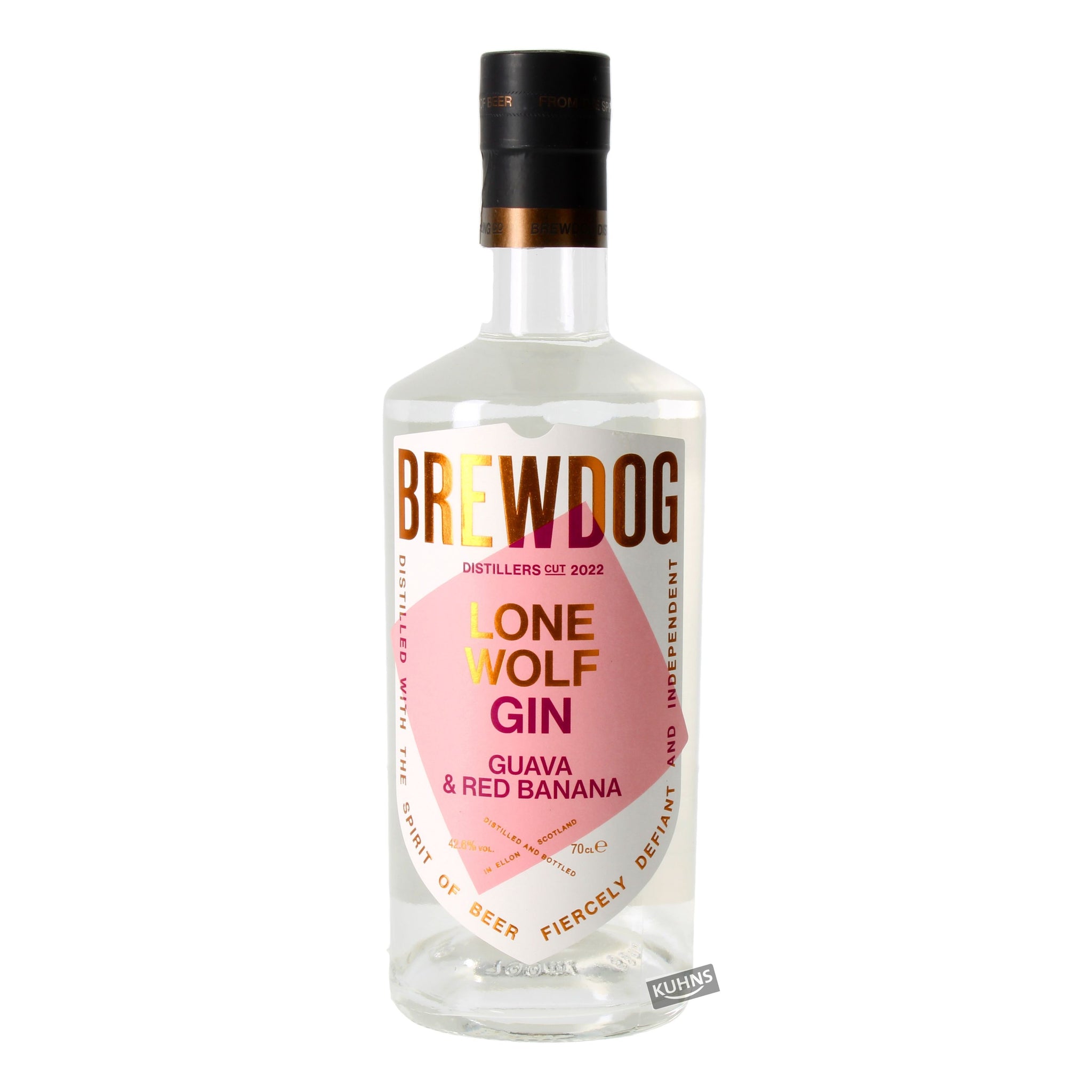 Lonewolf Guava & Red Banana Gin 0,7l, alc. 42,6 Vol.-% – Kuhns Trinkgenuss