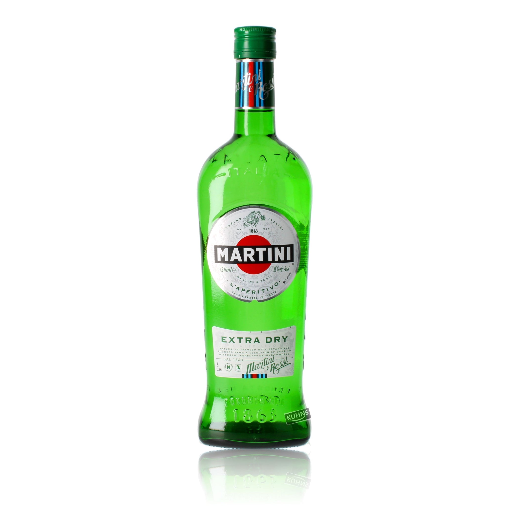 Martini Extra Dry 0.75l, alc. 15 Vol.-% – Kuhns Trinkgenuss