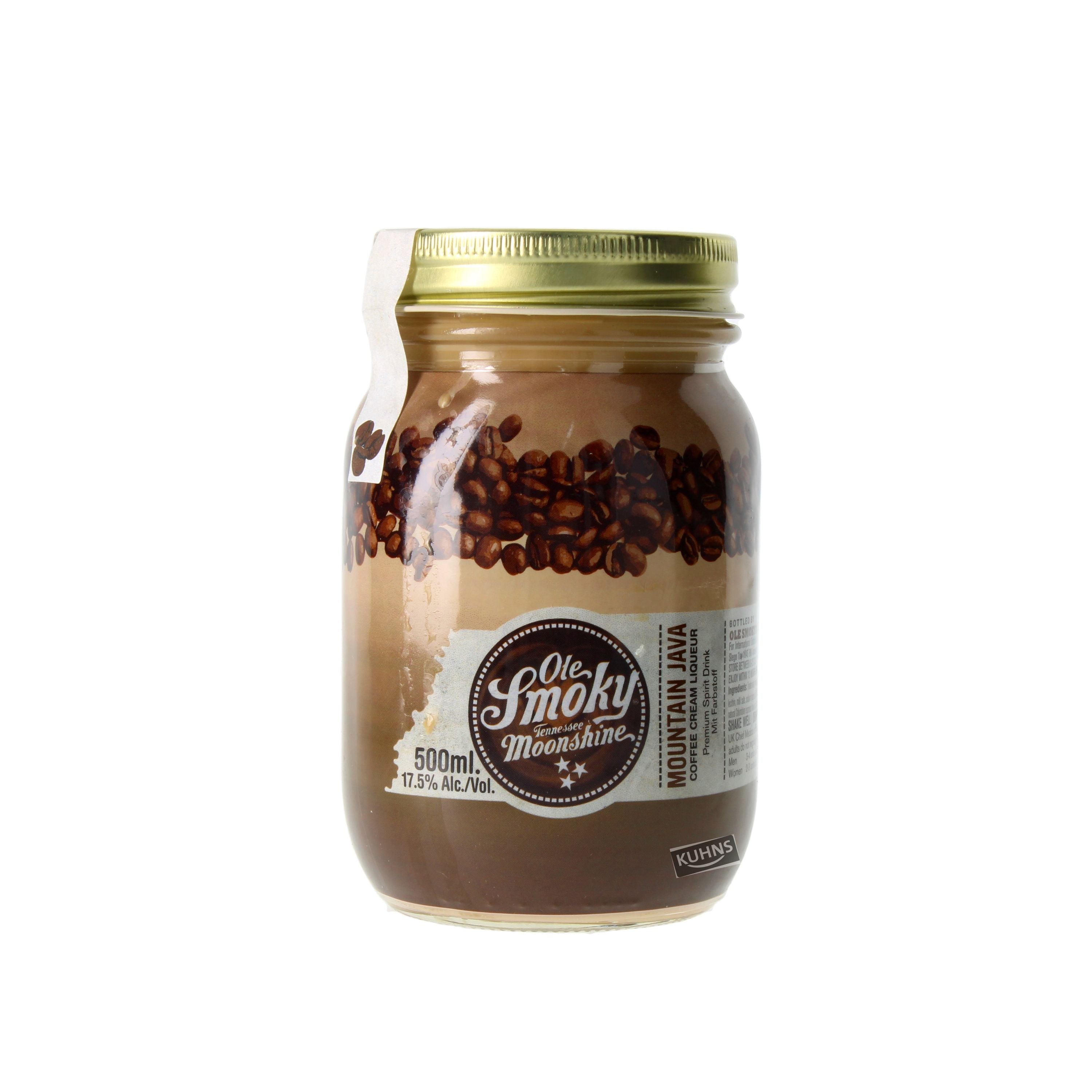 Ole Smoky Mountain Java 0,5l, alc. 17,5 Vol.-%, USA Coffee Cream Lique ...